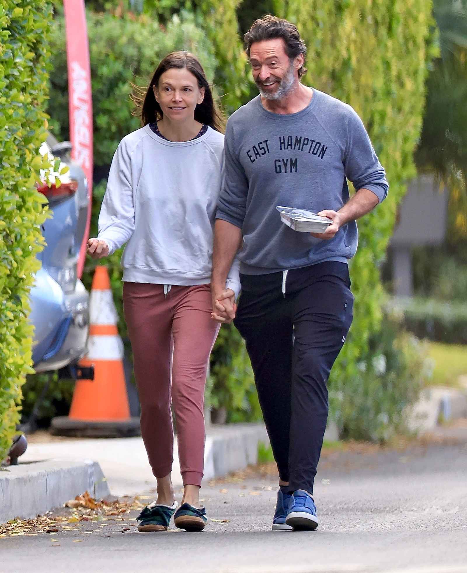 Hugh Jackman, Sutton Foster Hold Hands After Going Public With Romance ...