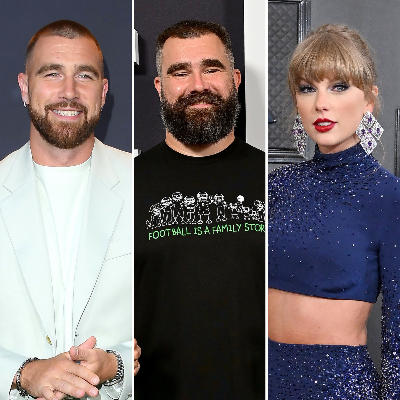 Travis and Jason Kelce Learn About Taylor Swift's Iconic Camera Filter ...