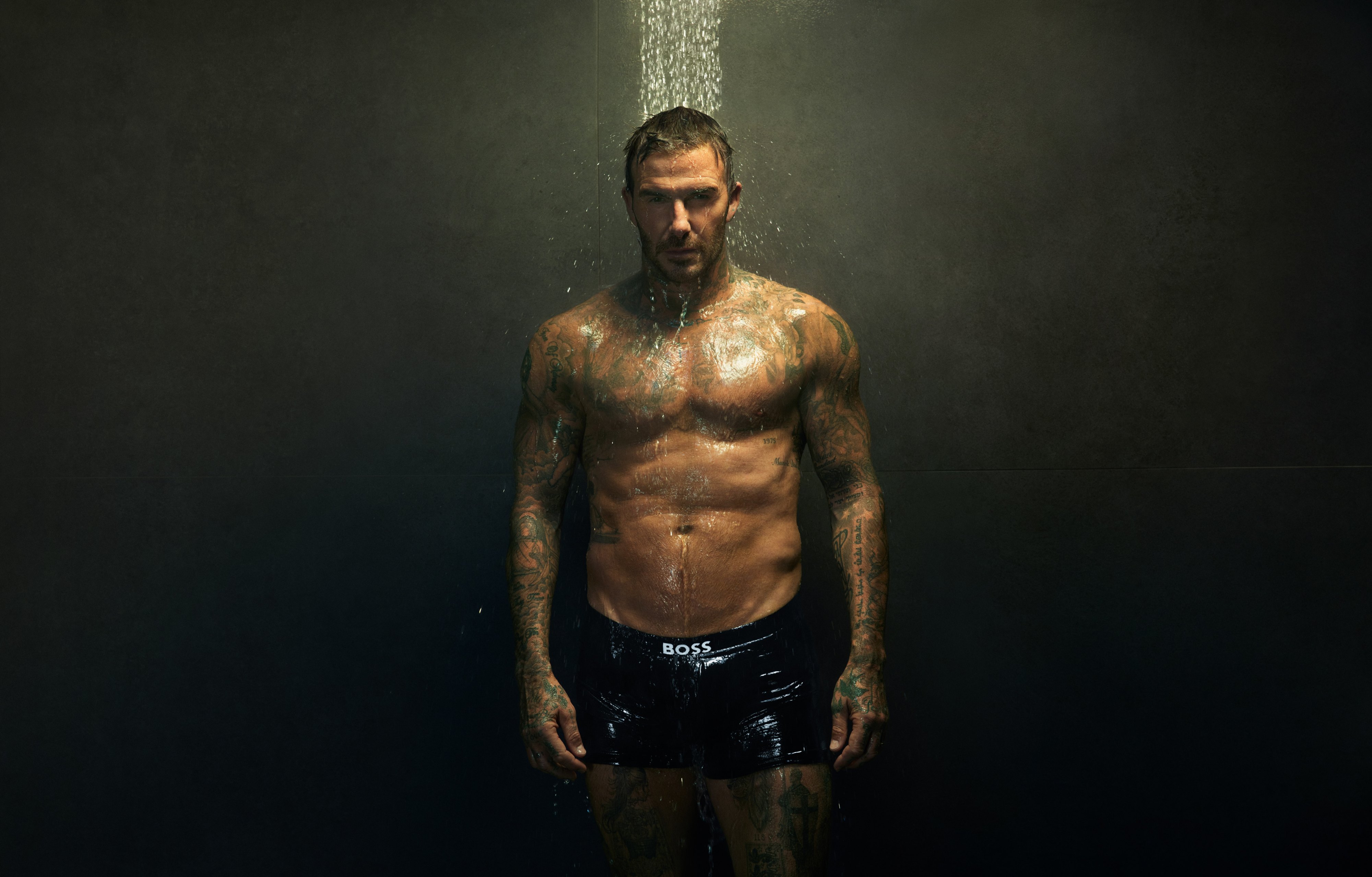 David Beckham Strips Off in Sexy New Hugo Boss Campaign | Us Weekly