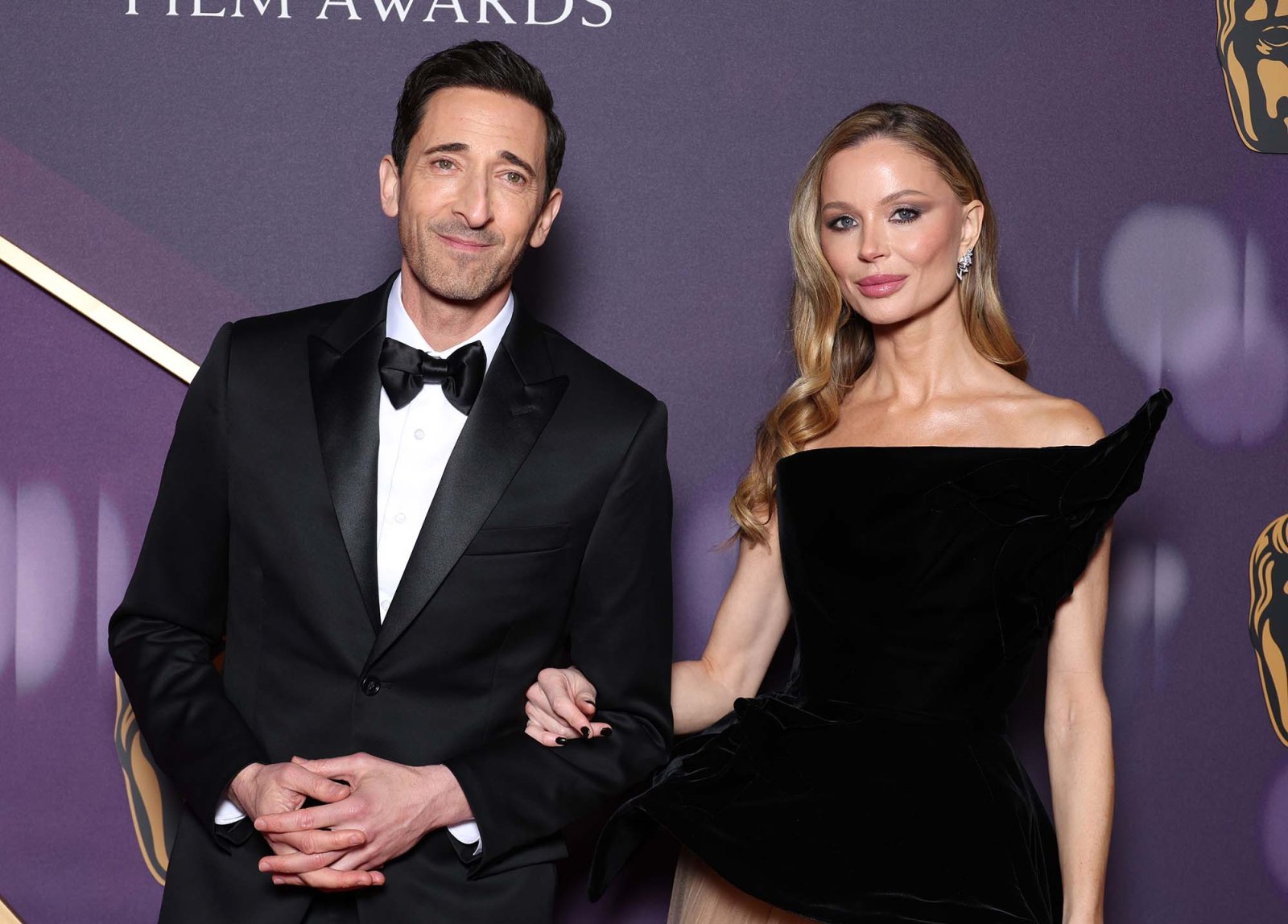 Adrien Brody, Georgina Chapman Are 'Secure' In Their Romance: Source ...
