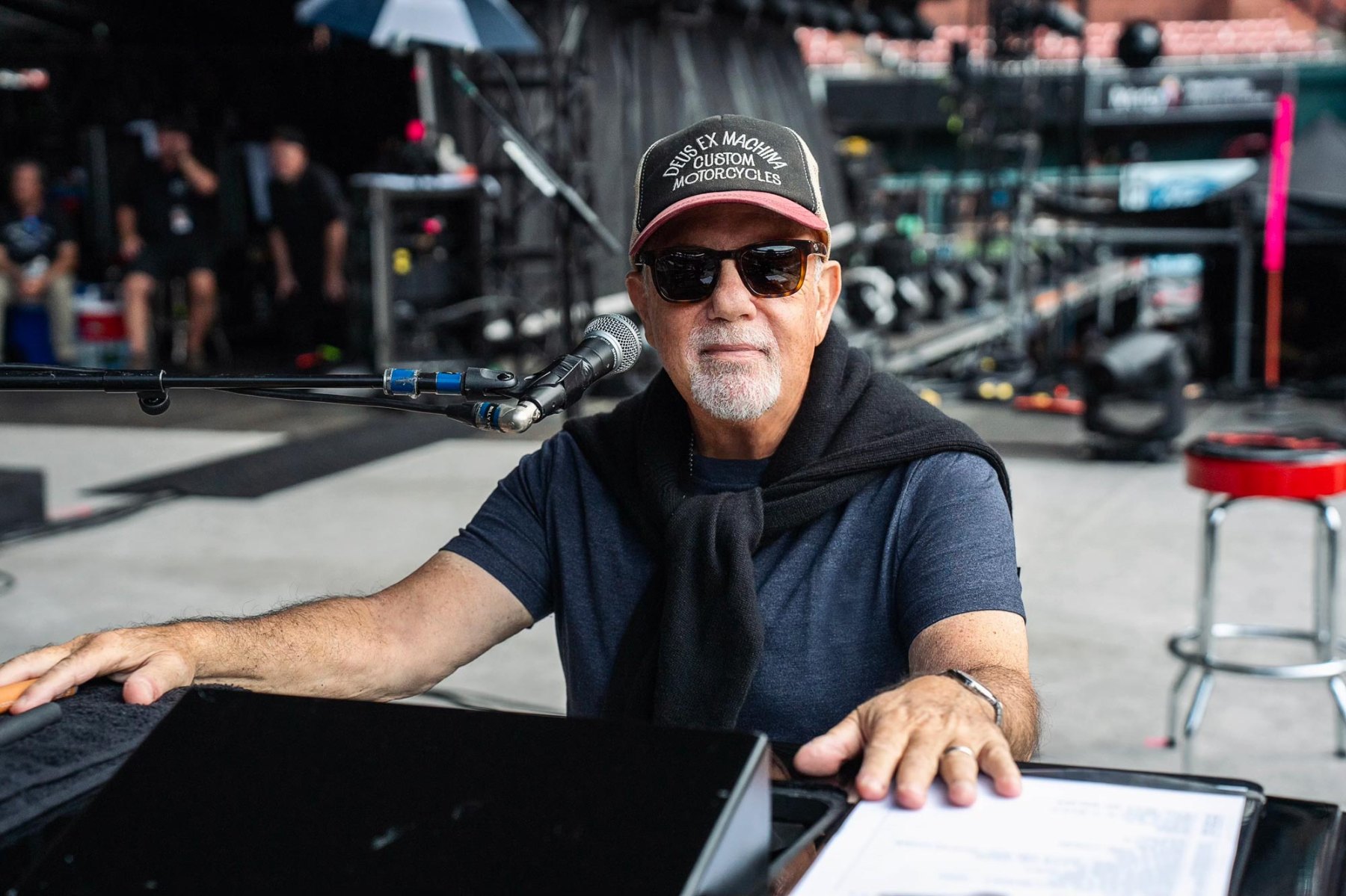 Billy Joel Falls Down After Losing Balance During Concert | Us Weekly