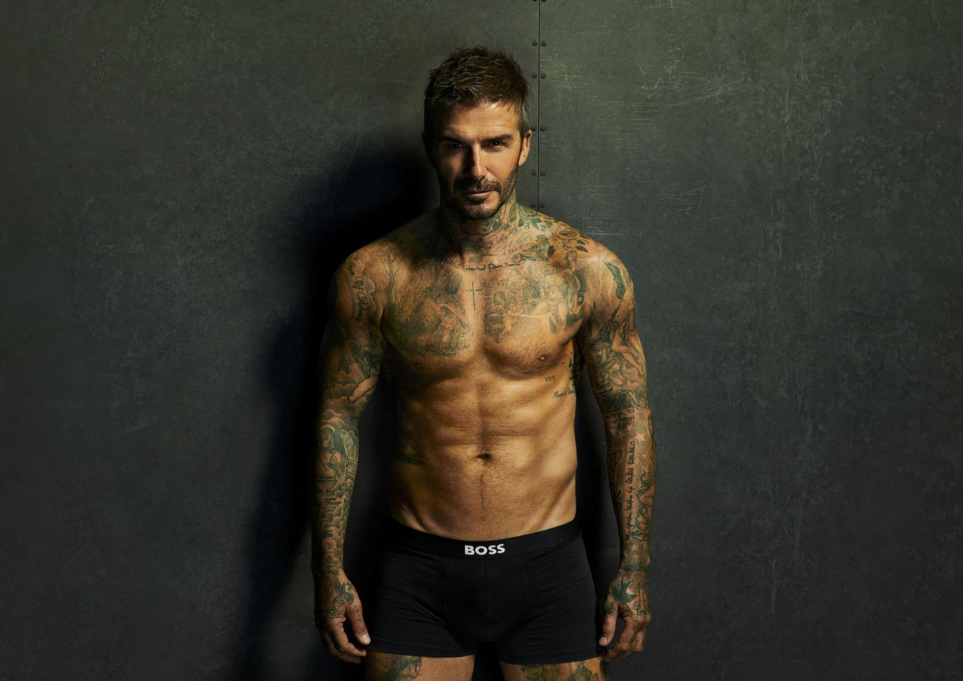 David Beckham Caught Mother-in-Law ‘Zooming In’ on His Underwear Ad ...