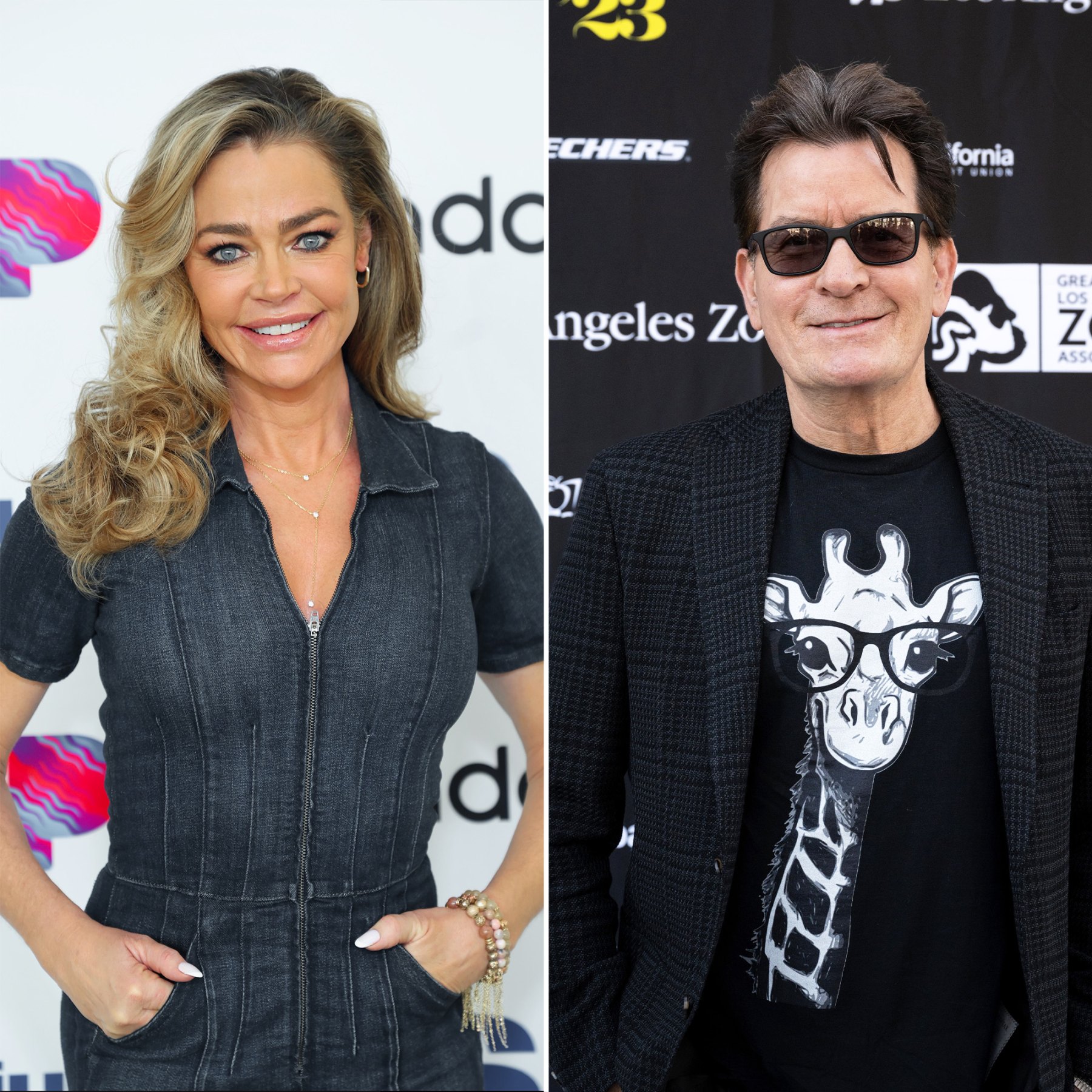 Denise Richards Makes Rare Comment About Ex Charlie Sheen's Twin Sons ...