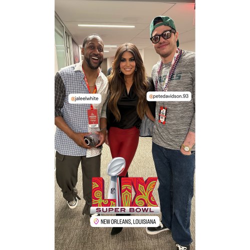 Kimberly Guilfoyle, ex de Trump Jr. y Kevin Costner posan en el Super ...