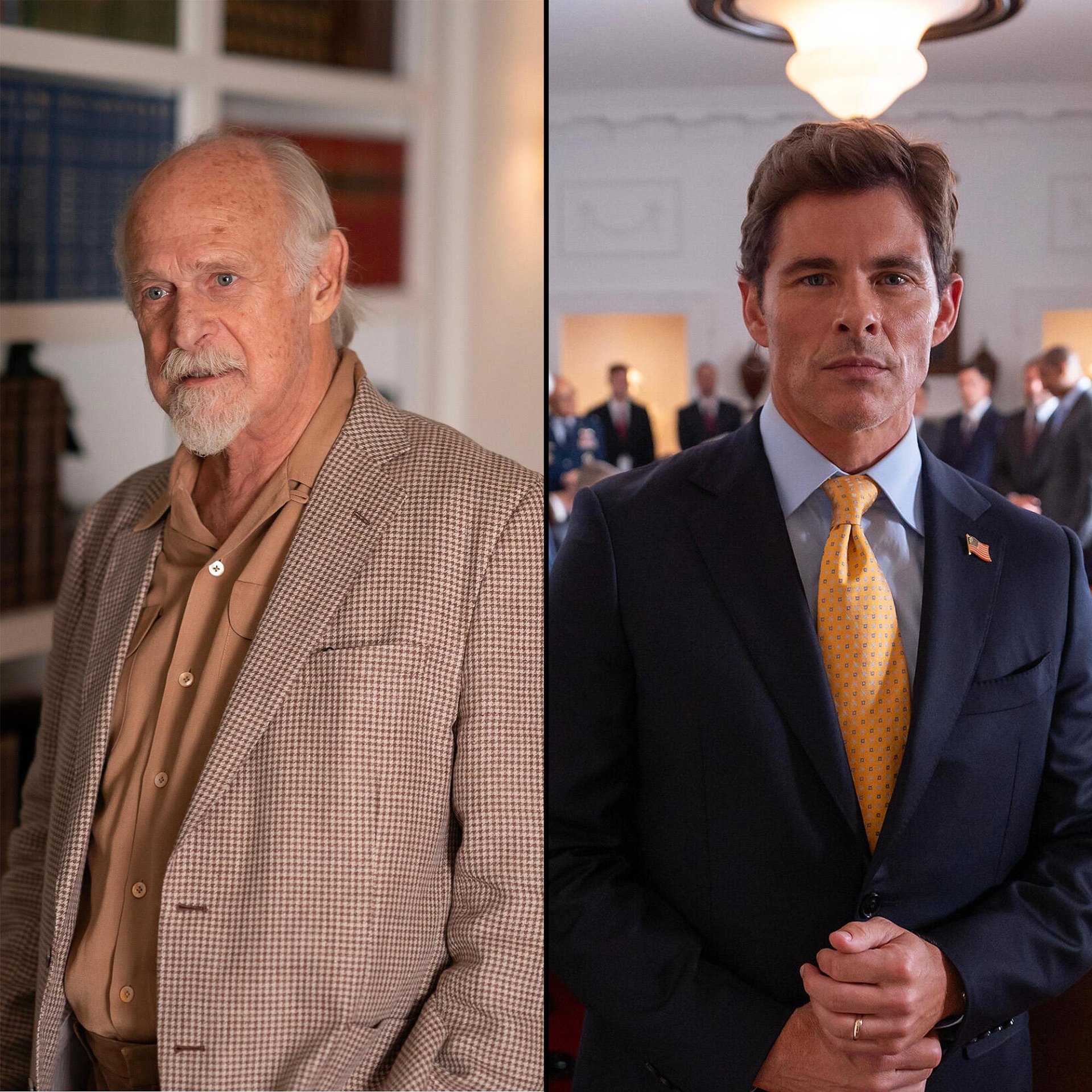 How Paradise's Gerald McRaney, James Marsden Developed Onscreen Bond ...