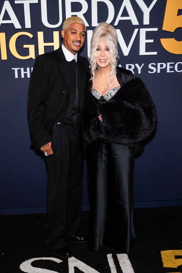 Cher and Boyfriend AE Edwards Enjoy Loved-Up SNL 50 Red Carpet Date ...