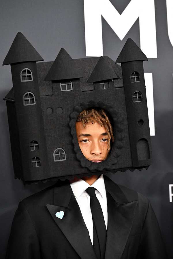 Jaden Smith on His Castle Headpiece at the 2025 Grammys | Us Weekly