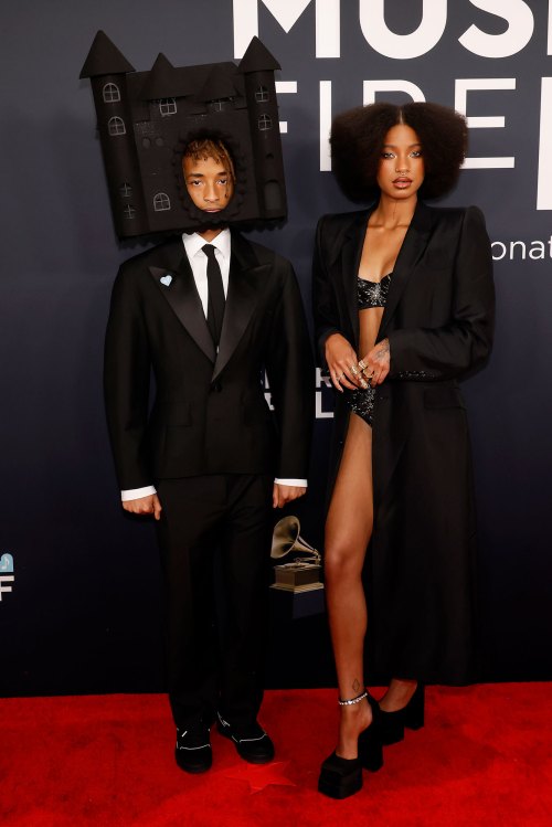 Jaden Smith Wears a House on His Head on 2025 Grammys Red Carpet | Us ...