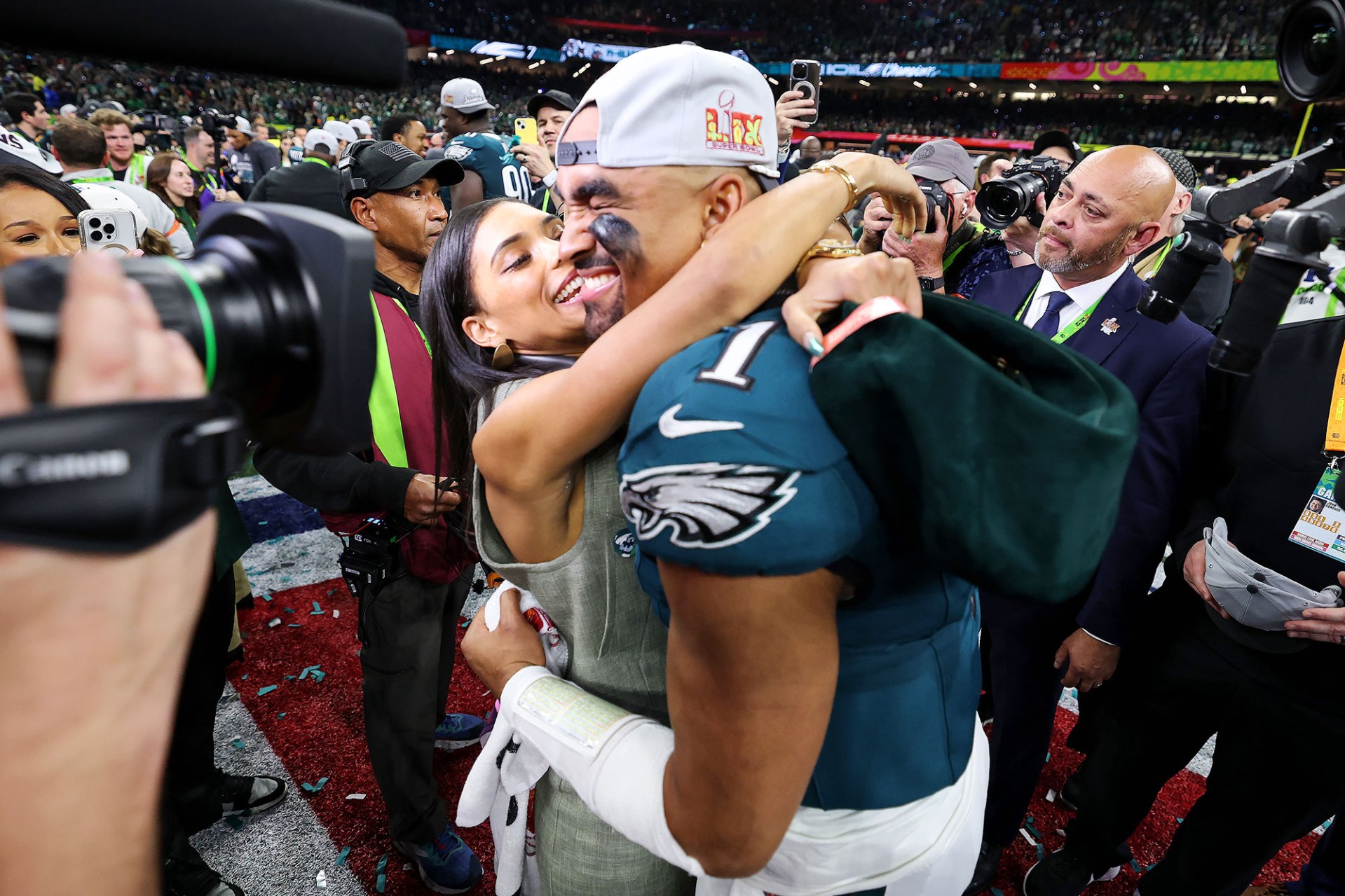 Eagles QB Jalen Hurts and Bry Burrows’ Relationship Timeline | Us Weekly