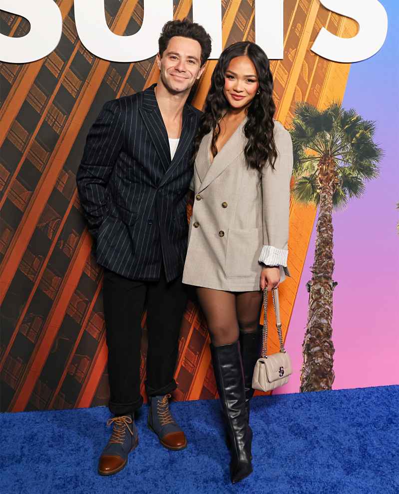 Jenn Tran, Sasha Farber Step Out for Date Night at Suits LA Premiere ...