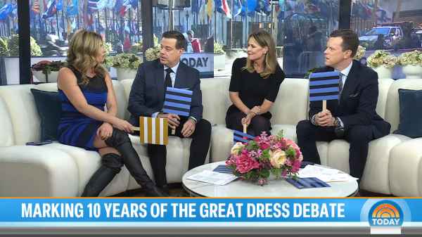 Jenna Bush Hager Wears Viral Internet Dress 10 Years After Debate | Us ...