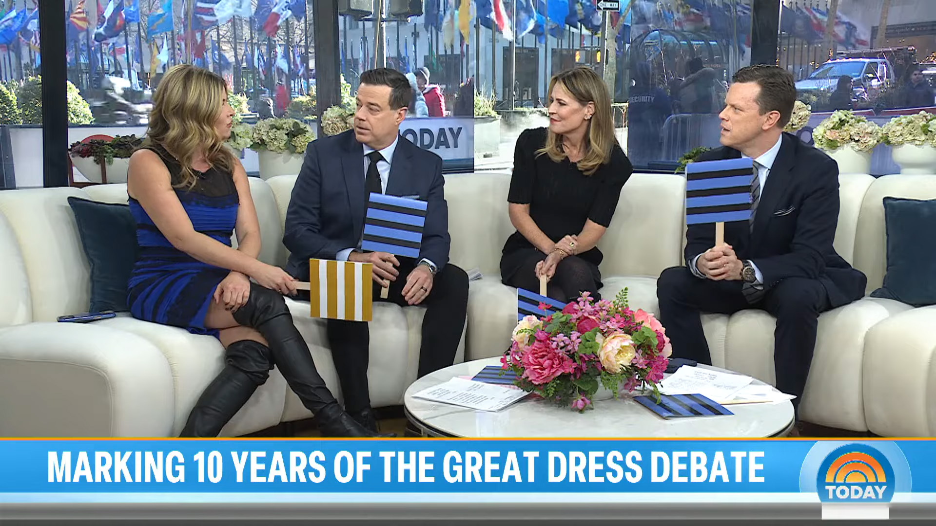 Jenna Bush Hager Wears Viral Internet Dress 10 Years After Debate | Us ...