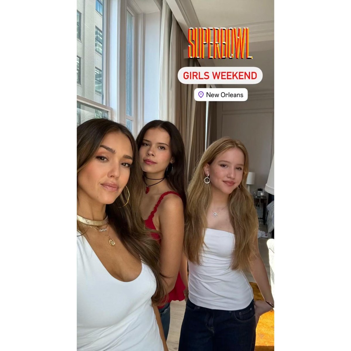Jessica Alba Attends 2025 Super Bowl With Kids Amid Cash Warren Split ...