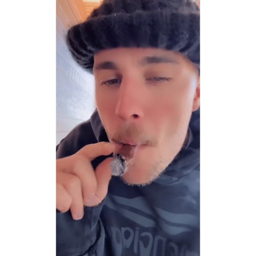 Justin Bieber Shares Video of Him Smoking After Denying Drug Rumors ...