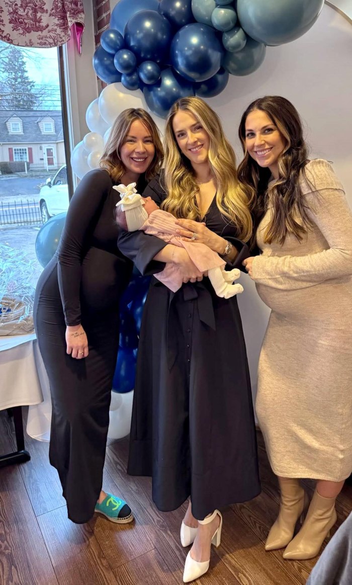 Meredith Gaudreau Celebrates Baby Shower With Blue Jackets WAGs | Us Weekly