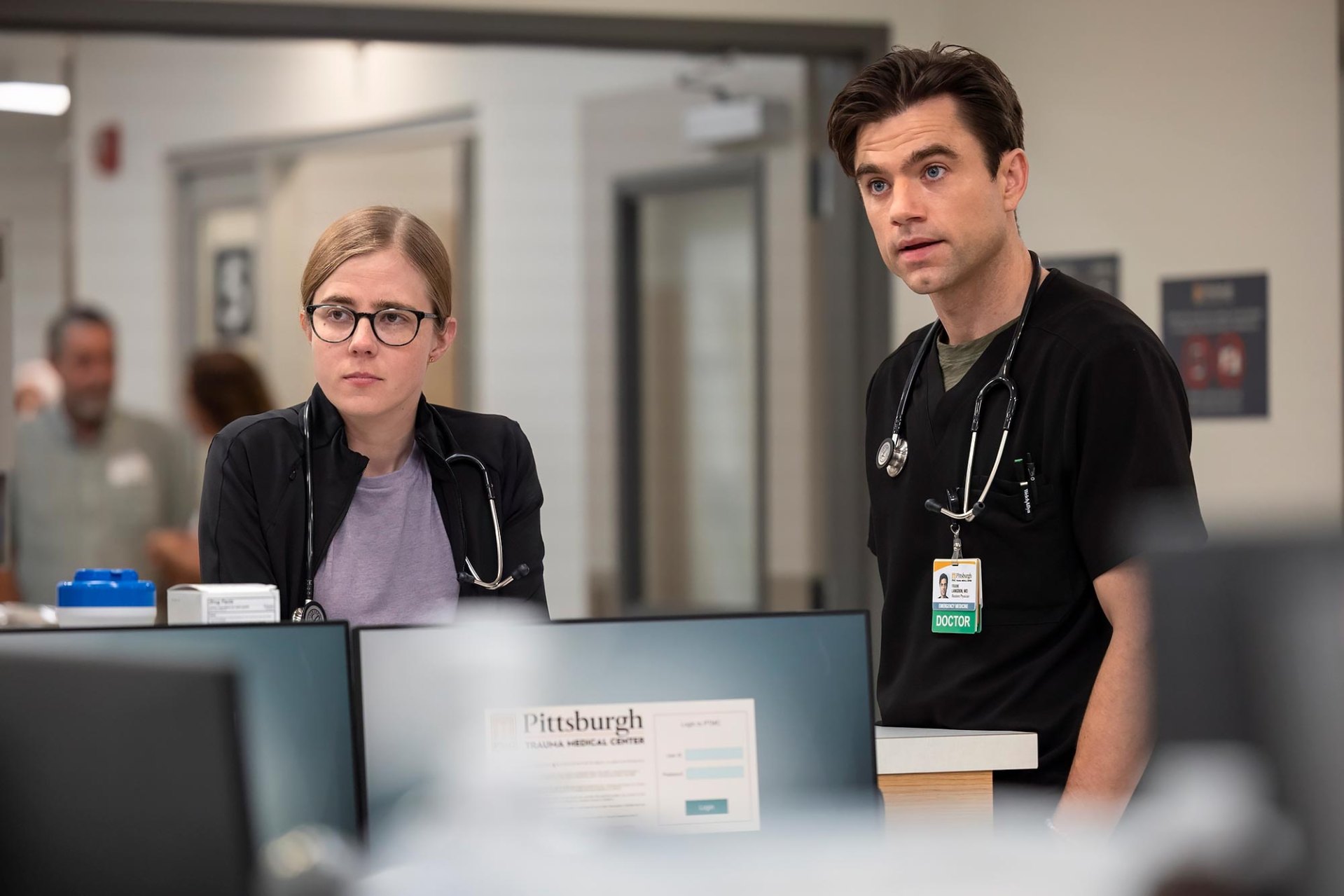 The Pitt's Taylor Dearden Explains Why Mel, Langdon Romance Won't ...