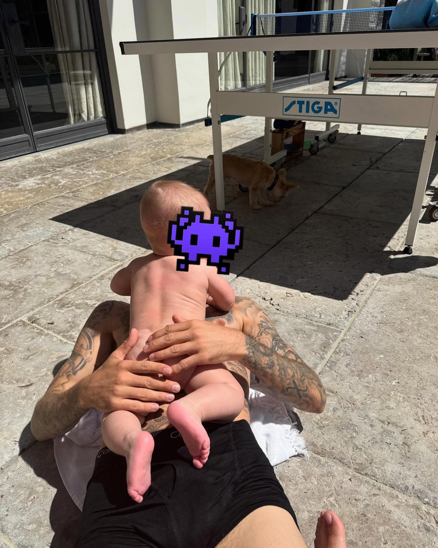 Justin Bieber Cuddles Up With Son Jack Blues in New Pic | Us Weekly