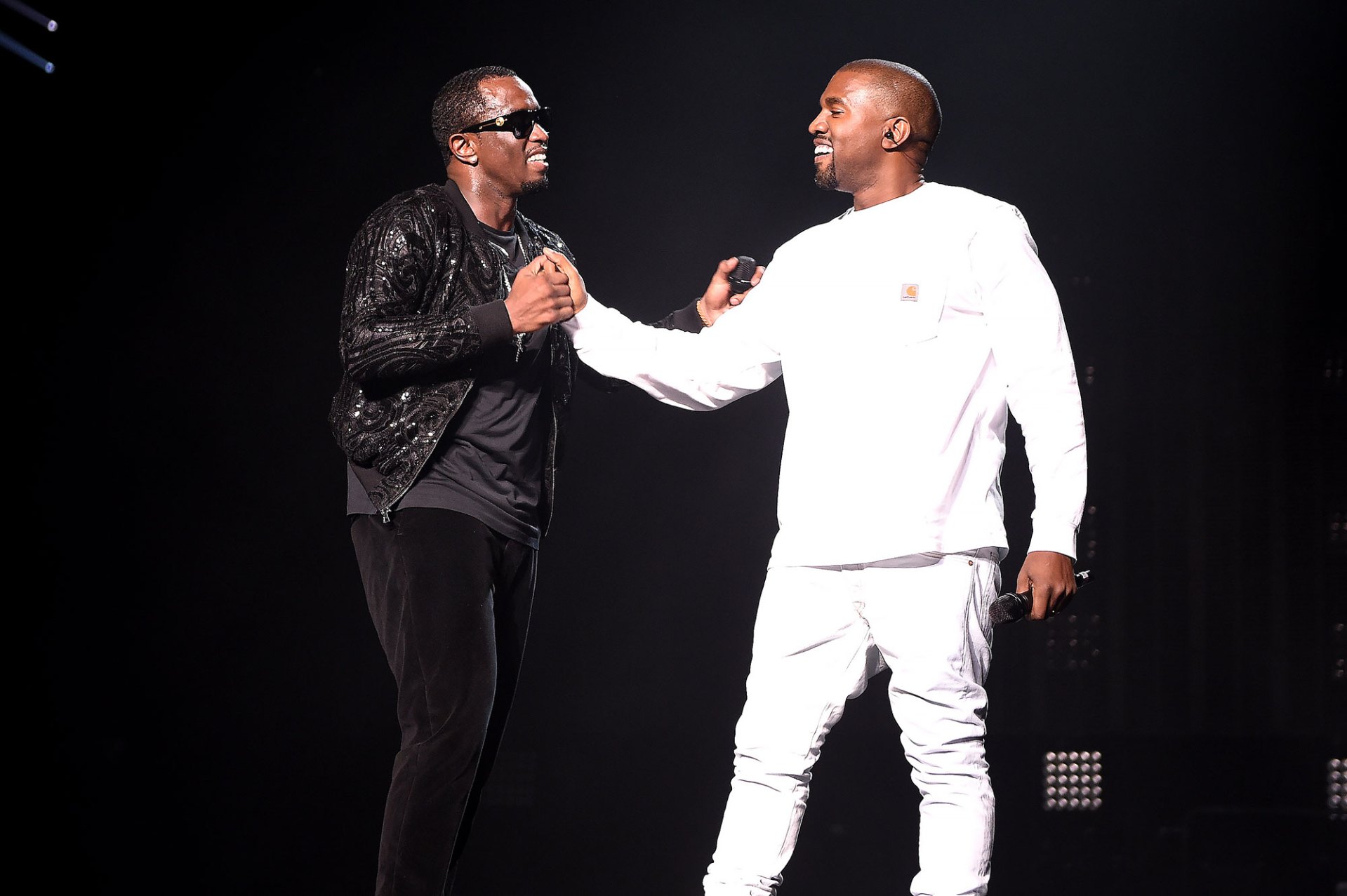 Diddy Warns Kanye West to ‘Be Careful’ in Alleged Jail Phone Call | Us ...