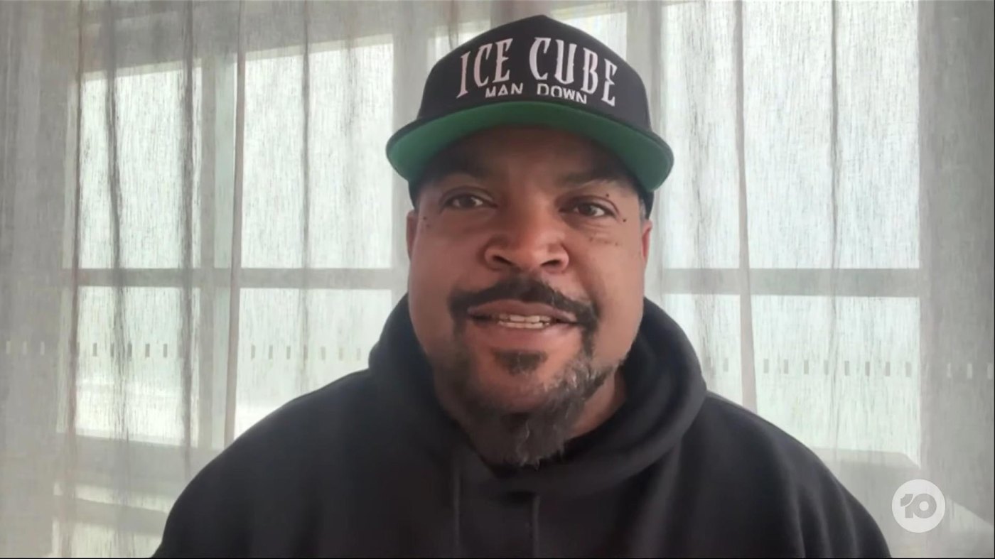 Ice Cube Does Live TV Interview Amid Cyclone: 'I'm Staying Clear' | Us ...