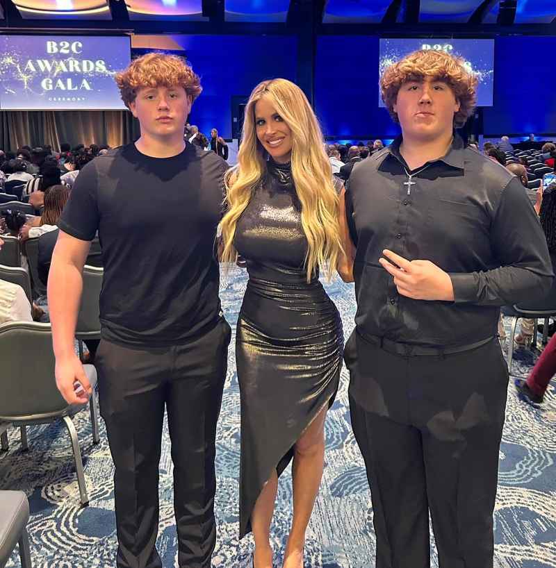 Kim Zolciak’s Sons Look All Grown Up While Being Honored for Football ...