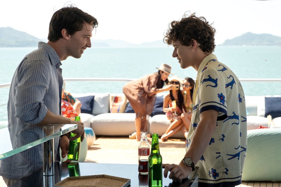 White Lotus Recap: Brothers Saxon, Lochlan Have Threesome | Us Weekly