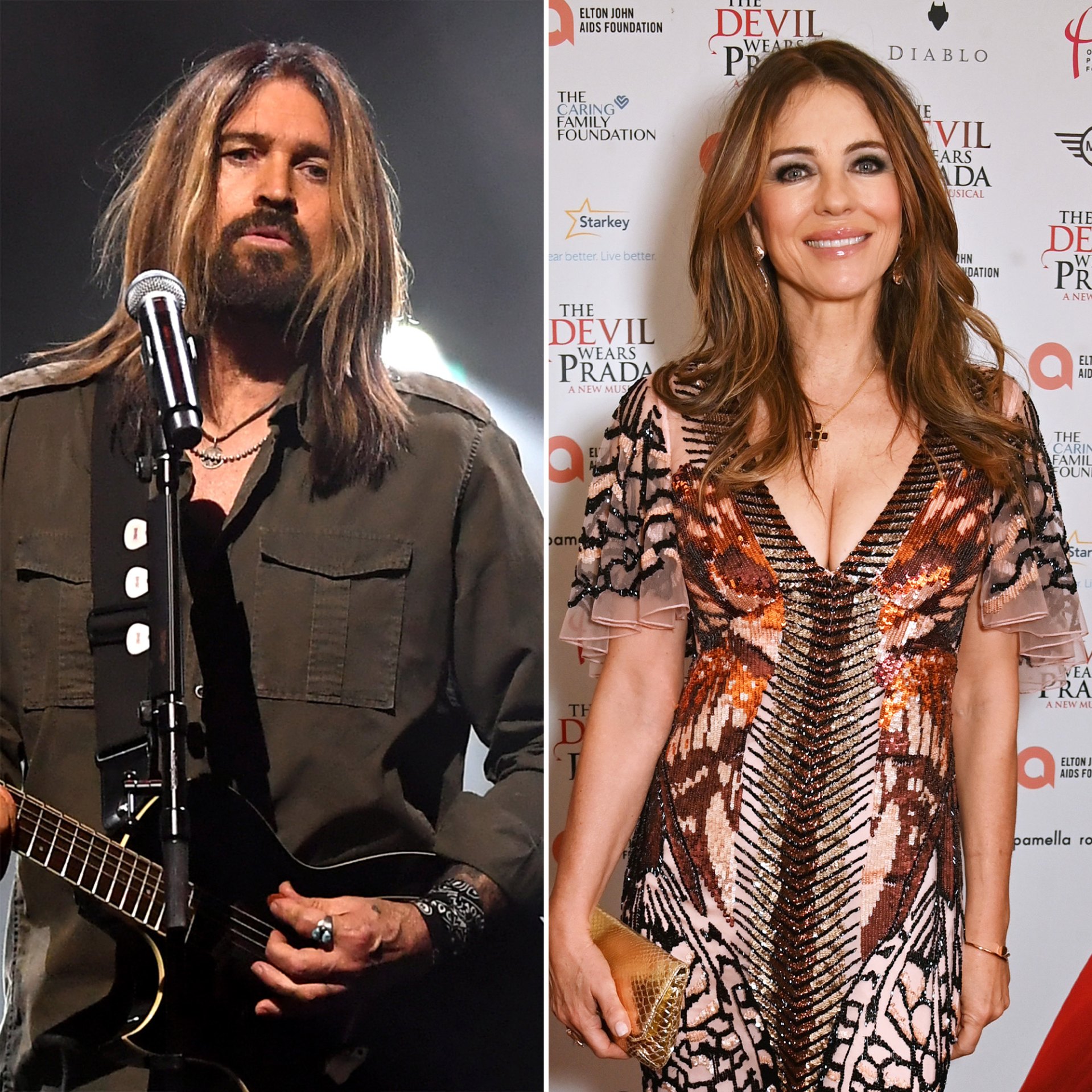 Billy Ray Cyrus Details Connection With Elizabeth Hurley | Us Weekly