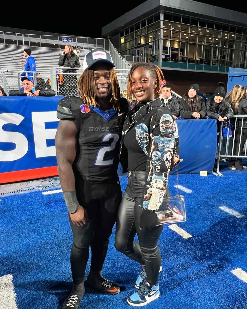 Boise State's Ashton Jeanty, Gabrielle Miller’s Relationship Timeline ...