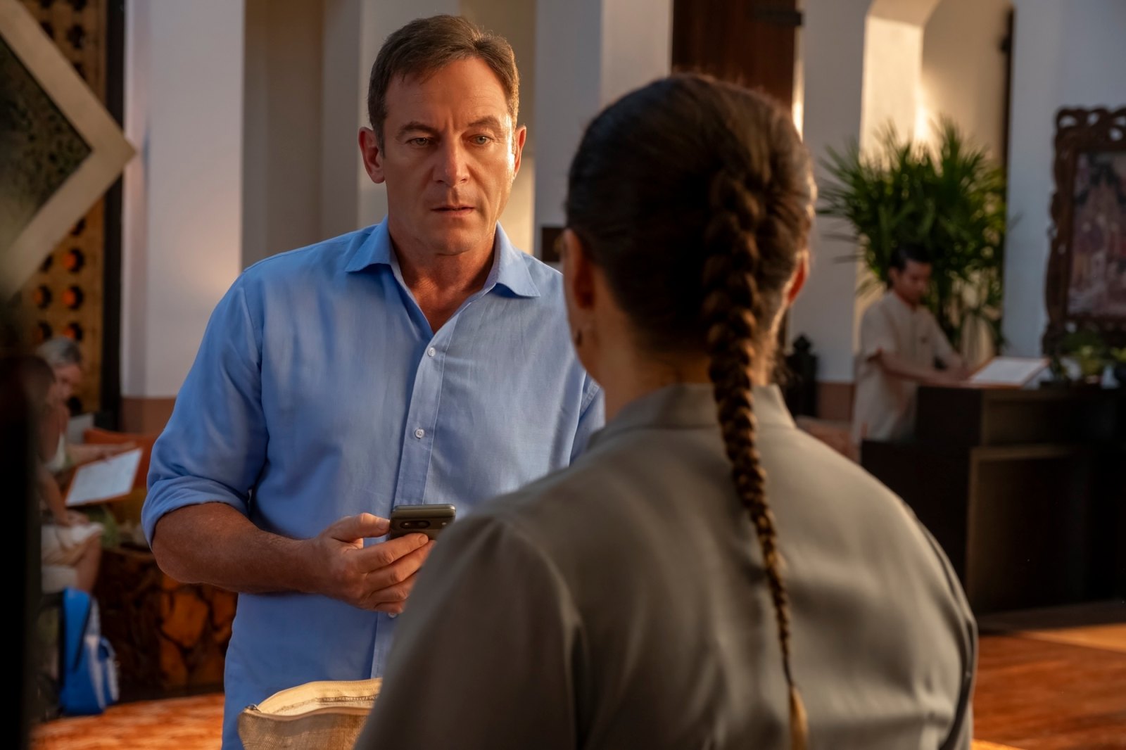 Every Time White Lotus’ Jason Isaacs Stirred the Pot With Feud Rumors ...