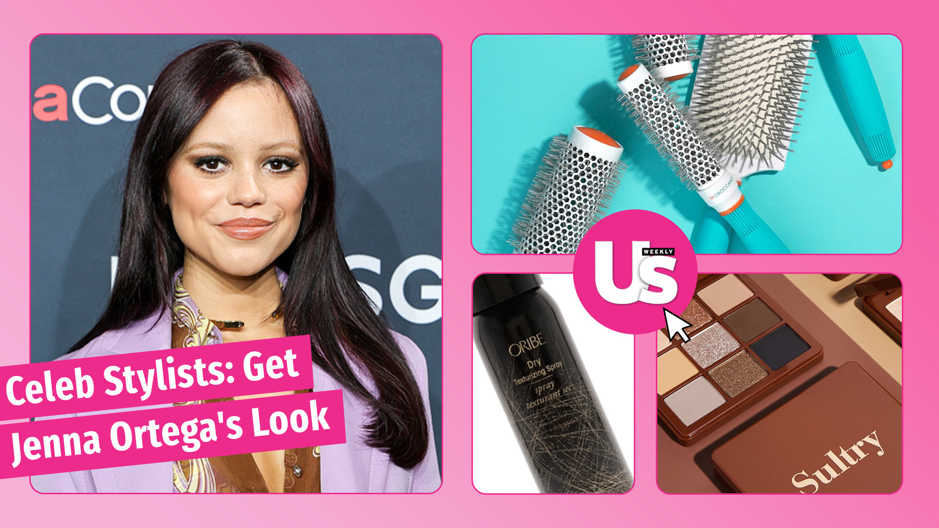 Top Stylists Help You Do Jenna Ortega's Smoky Hair and Makeup | Us Weekly
