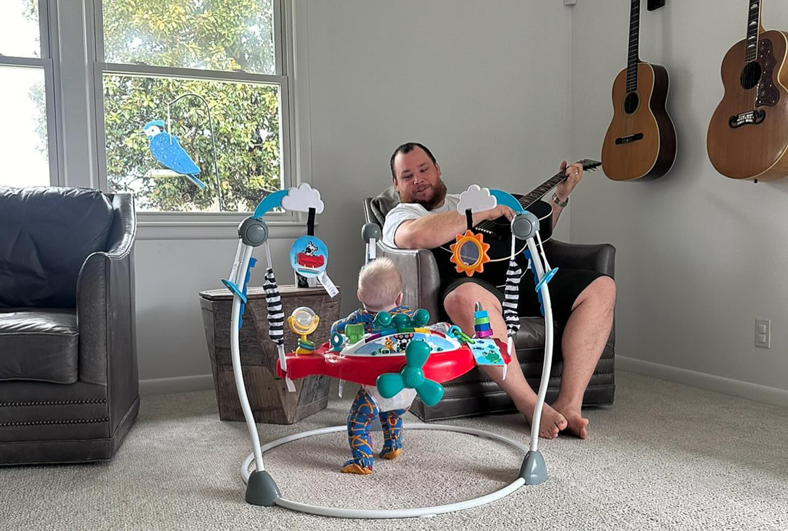 Luke Combs Keeps Life Simple at Home With Wife and 2 Kids | Us Weekly