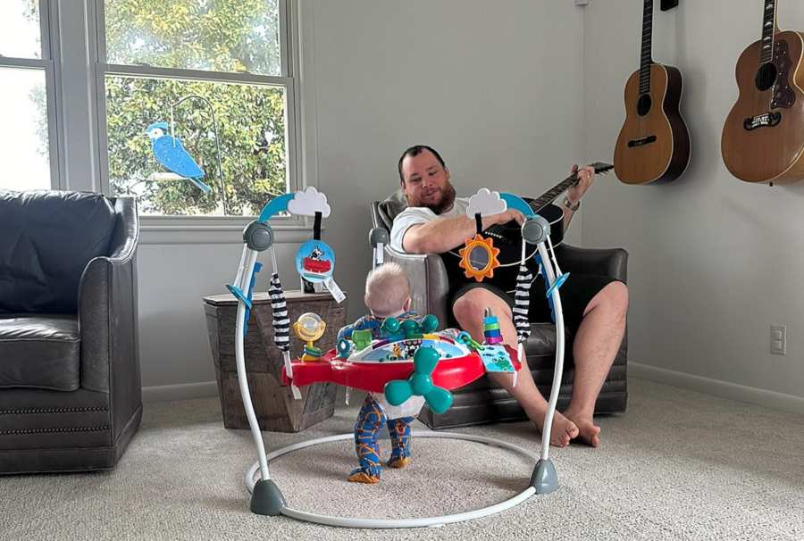 Luke Combs Keeps Life Simple at Home With Wife and 2 Kids | Us Weekly