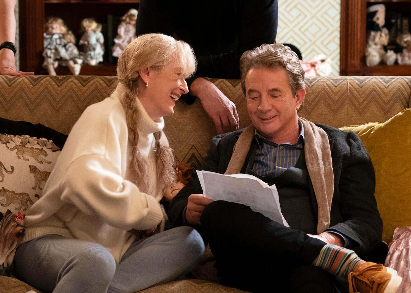 Meryl Streep, Martin Short Cozied Up on Only Murders Set | Us Weekly