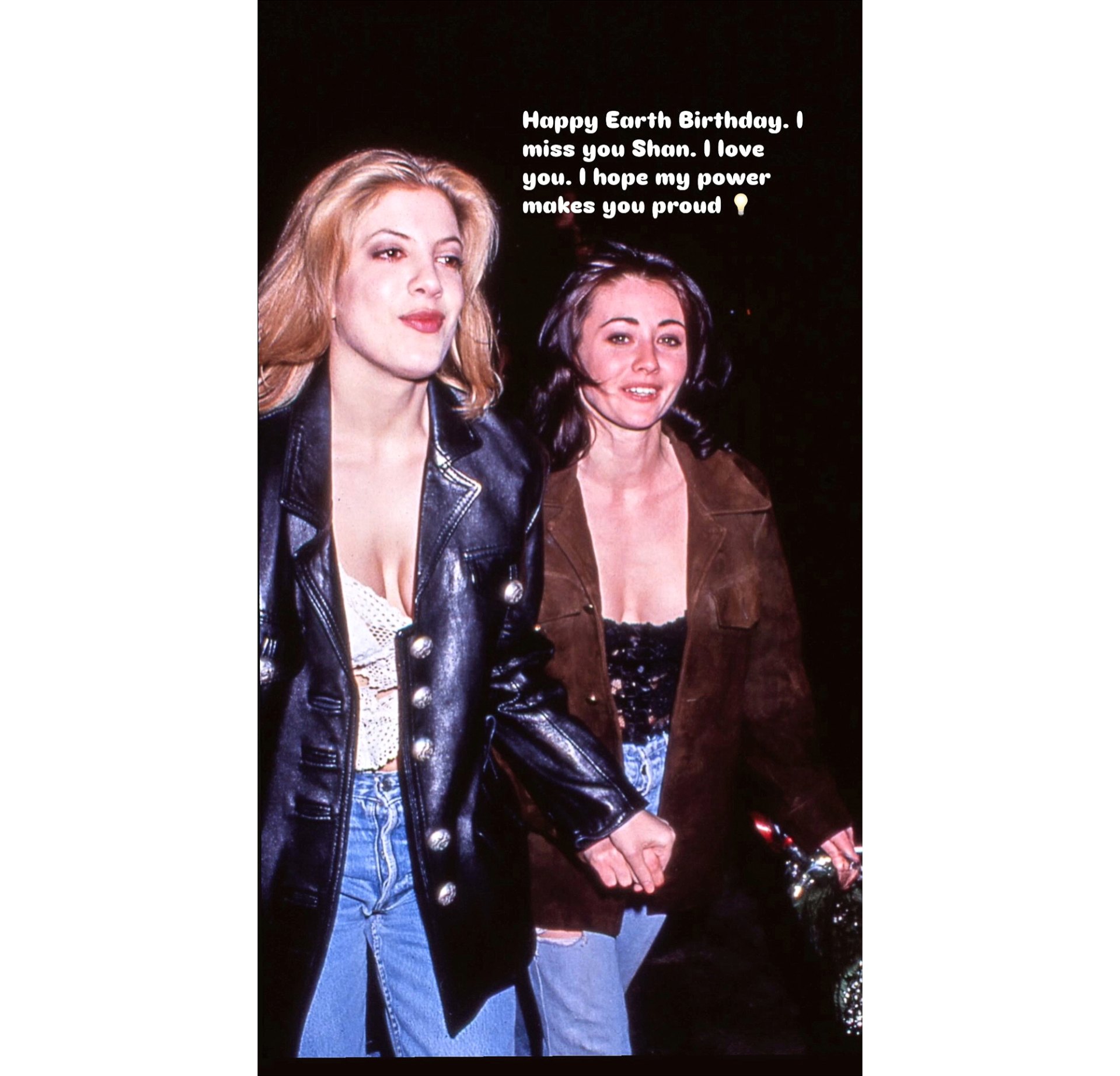 Tori Spelling Honors Late Shannen Doherty on Her 54th Birthday | Us Weekly