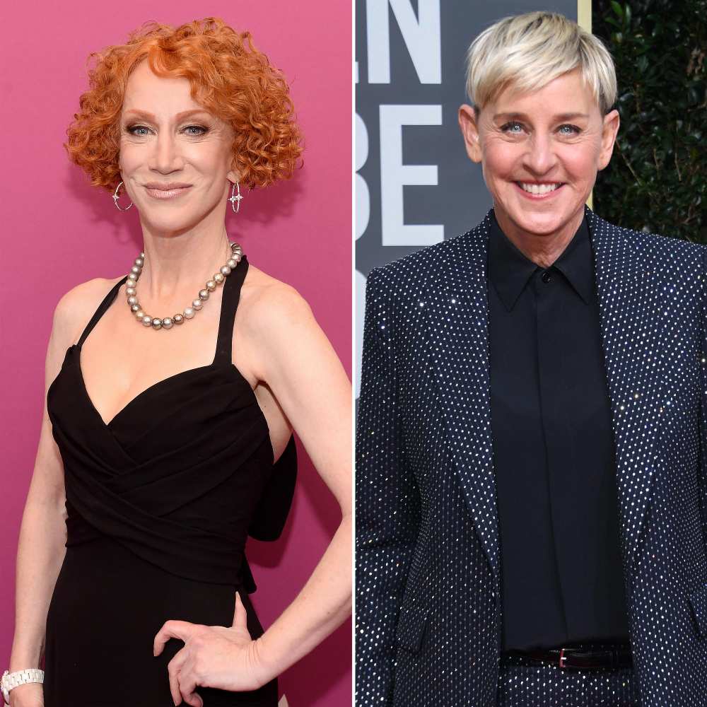 Kathy Griffin and Ellen DeGeneres Feud, 'Epic War' Explained | Us Weekly