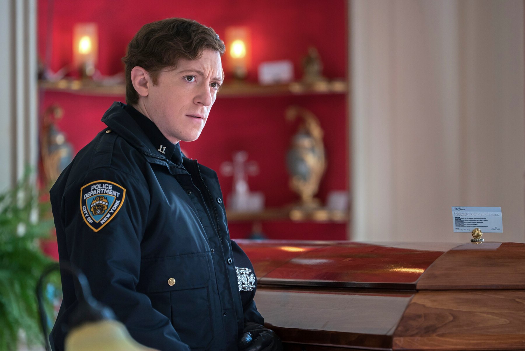 Ethan Slater Joins Elsbeth: See 1st Look at His Police Officer Role ...