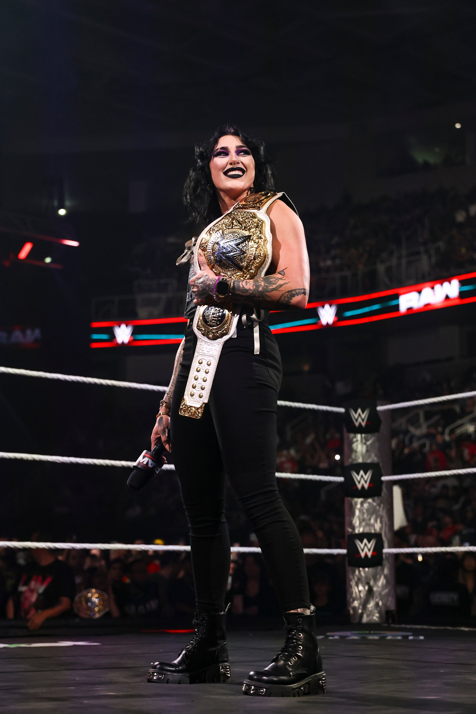 WWE Star Couples: Rhea Ripley, Buddy Matthews and More | Us Weekly