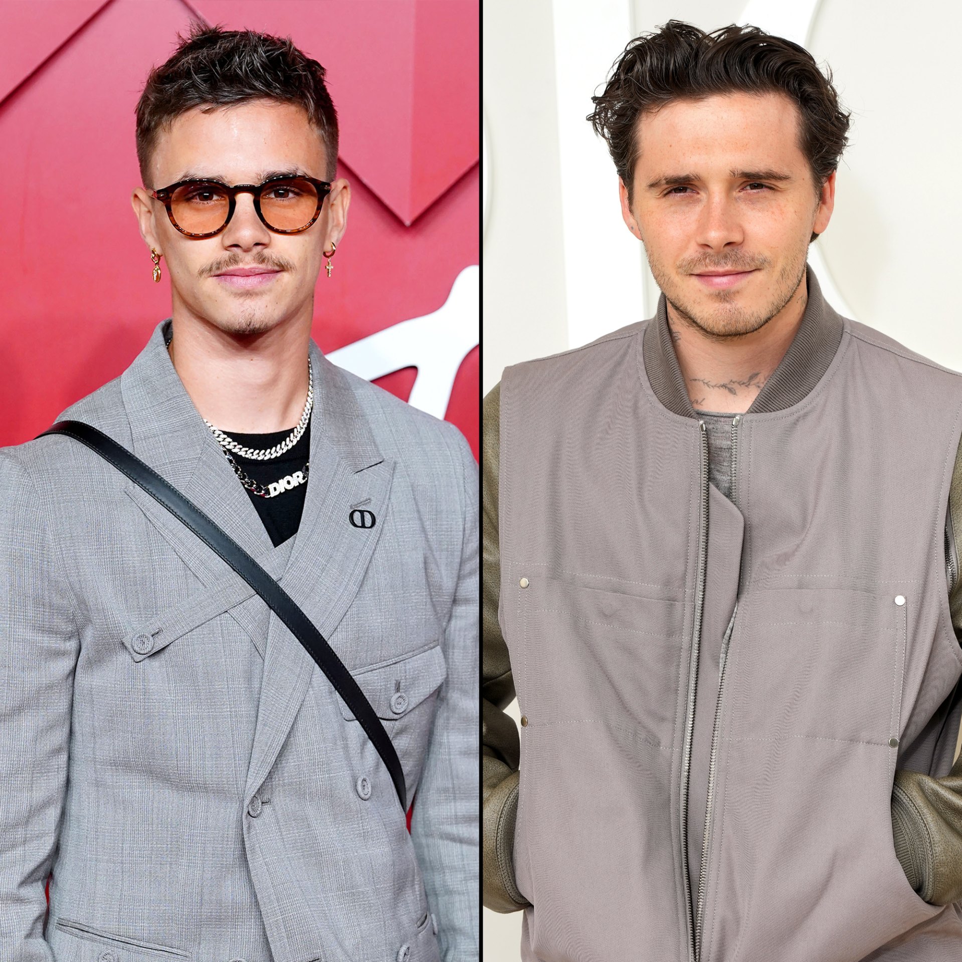 Romeo Beckham Appears to Exclude Brother Brooklyn From Family Tribute ...