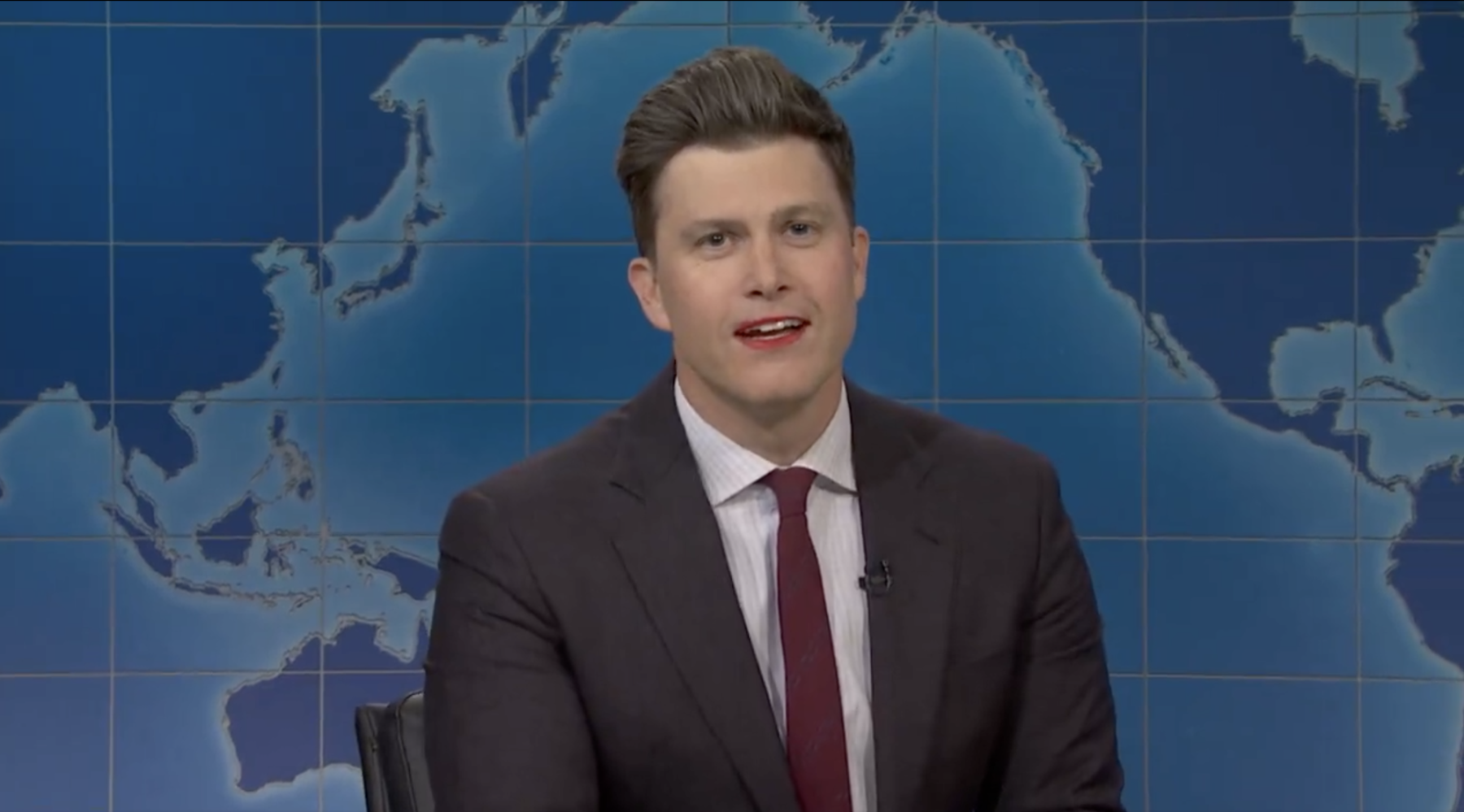 Colin Jost and Scarlett Johansson Team Up for SNL Finale Revenge | Us ...