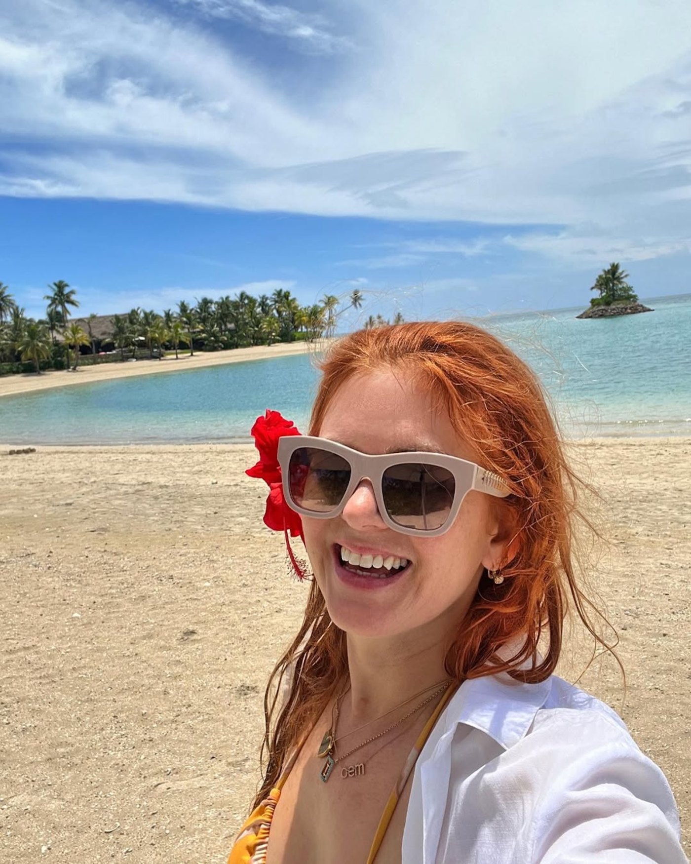 Isla Fisher Jokes About Her Bikini Moment on Memorial Day | Us Weekly