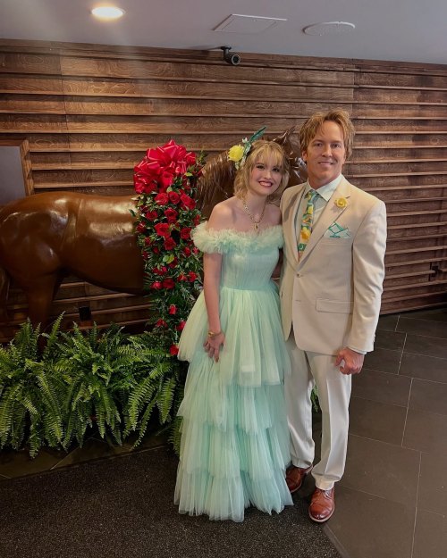 Dannielynn Birkhead Shines with Larry Birkhead at 2025 Kentucky Derby ...