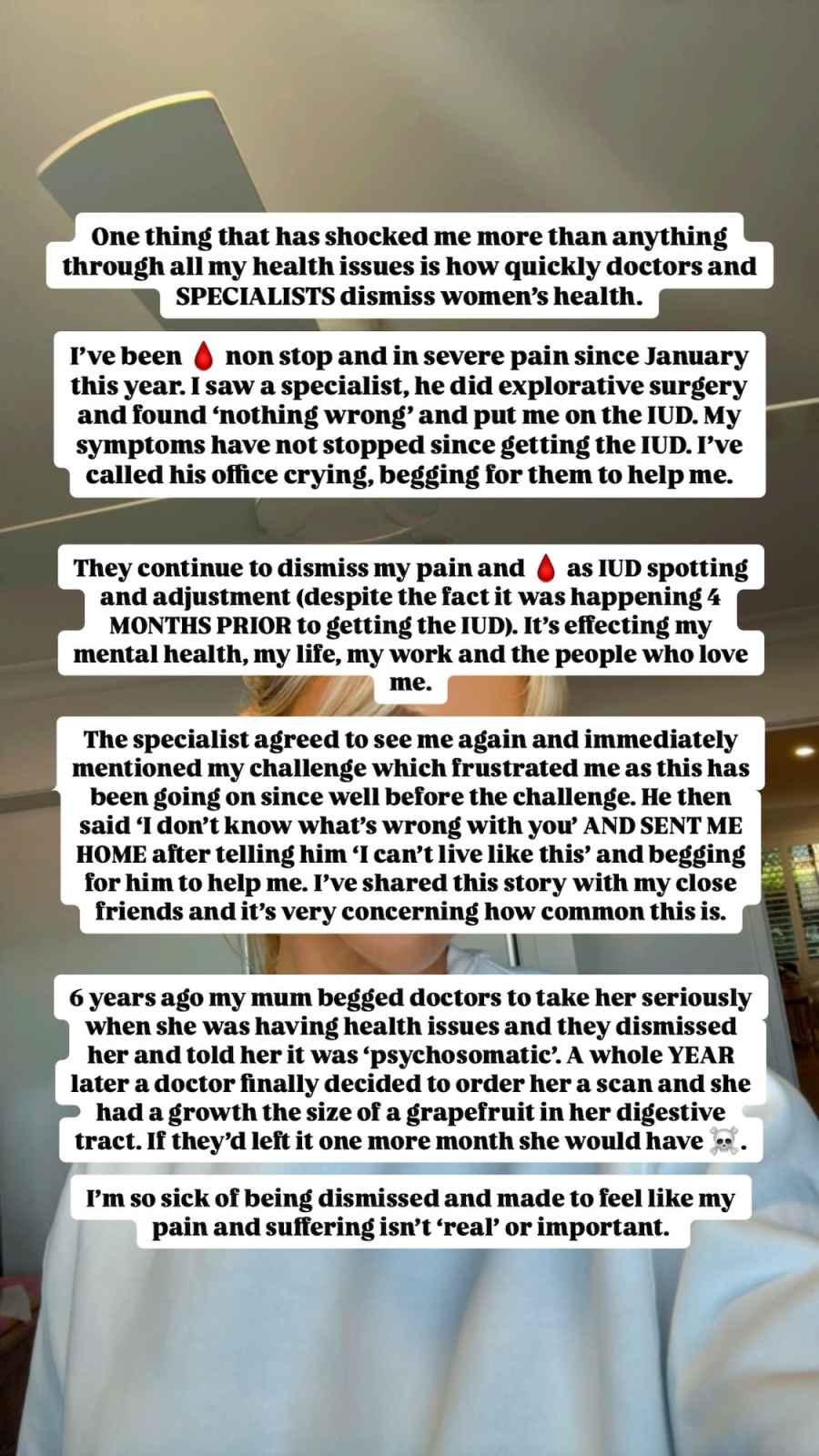Annie Knight Claims Doctor 'Dismissed' Pain Amid Health Issues | Us Weekly