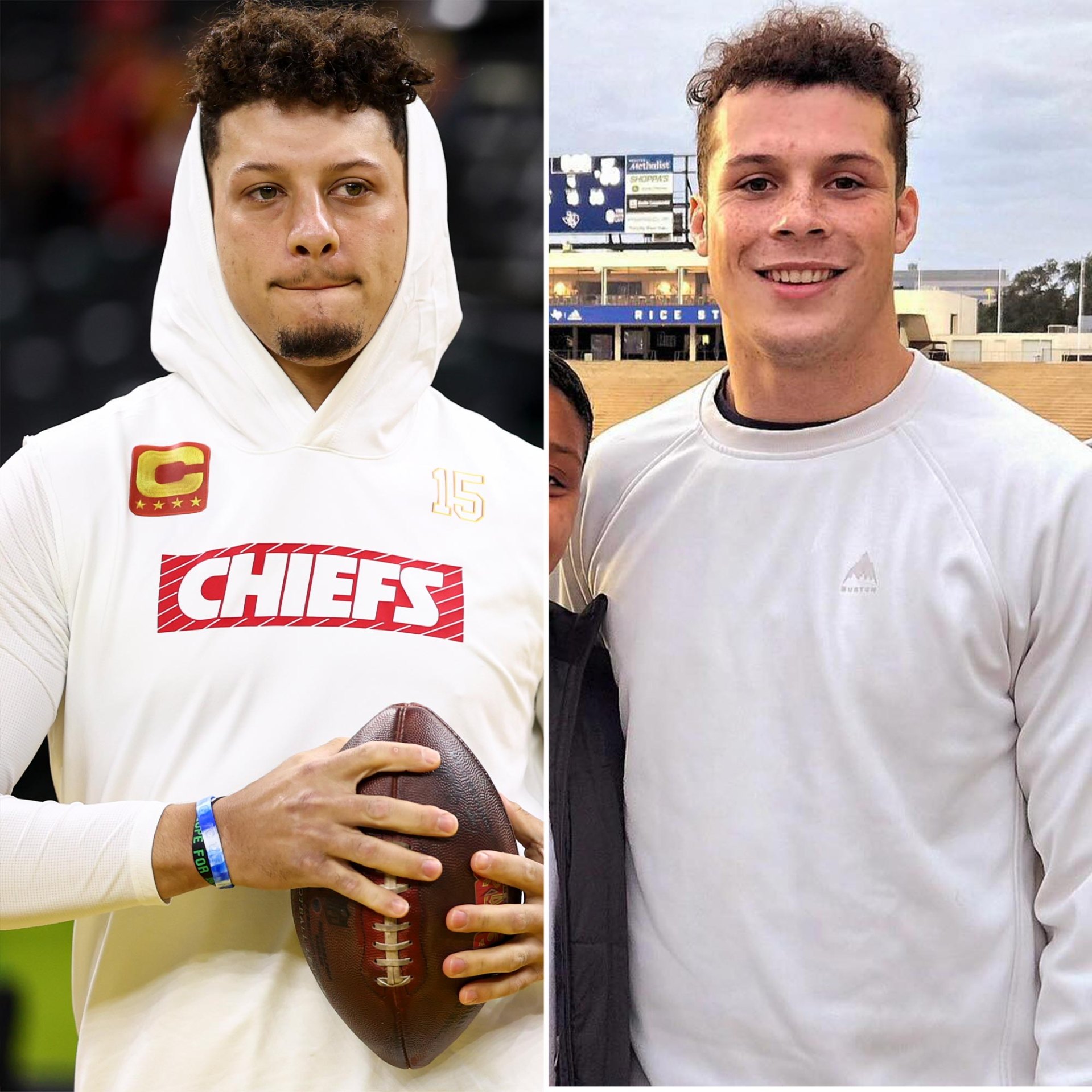 Patrick Mahomes’ Half-Brother Graham Walker Joins Chiefs Rookie ...