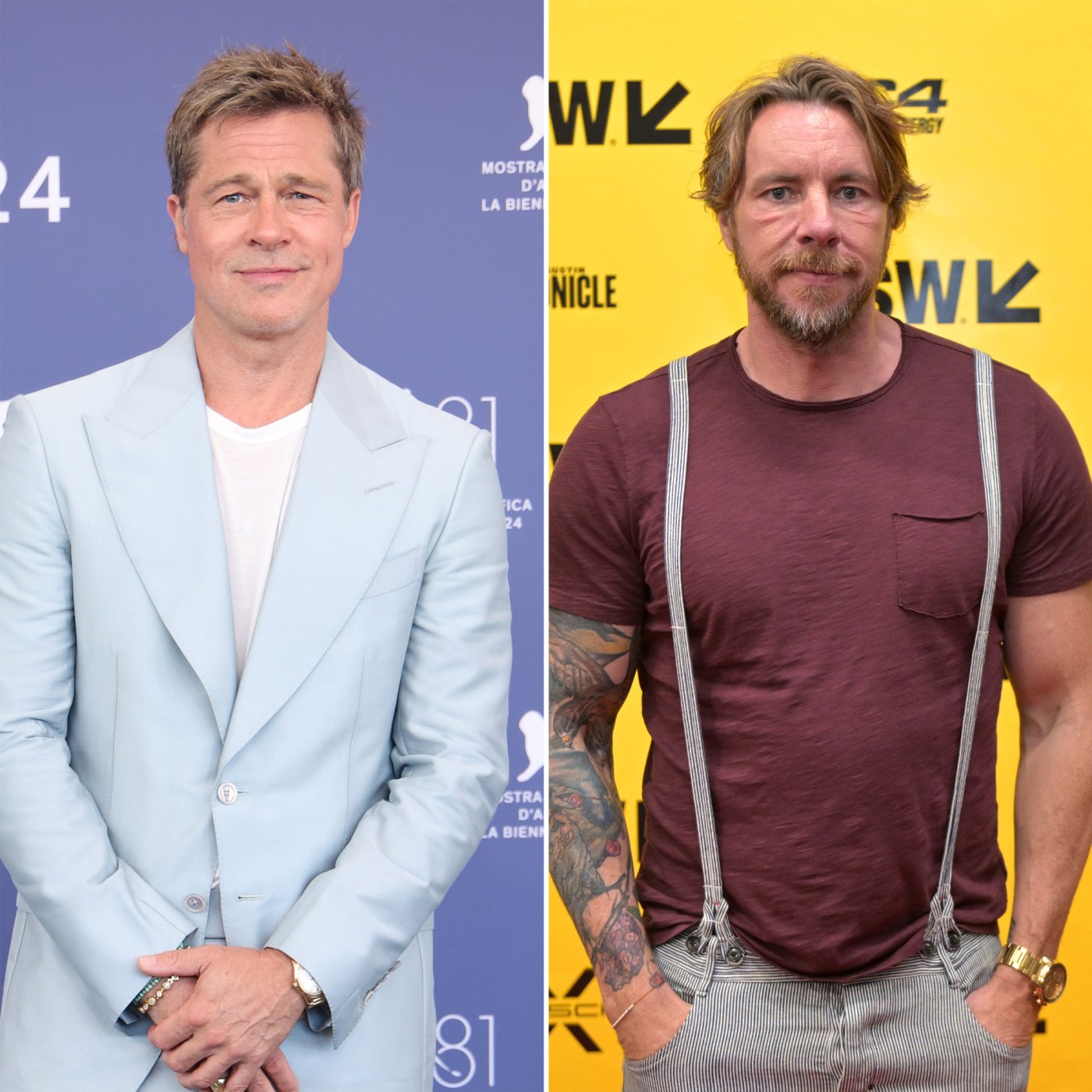 Brad Pitt se sincera sobre el encuentro con Dax Shepard en AA | Us Weekly