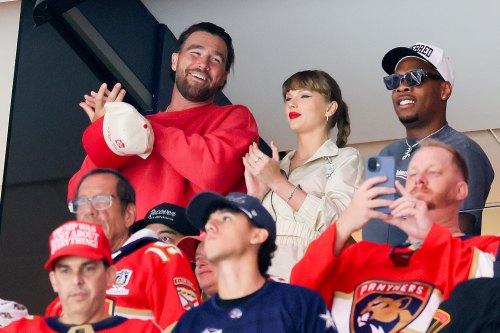 Taylor Swift and Travis Kelce Hold Hands at Stanley Cup Finals | Us Weekly