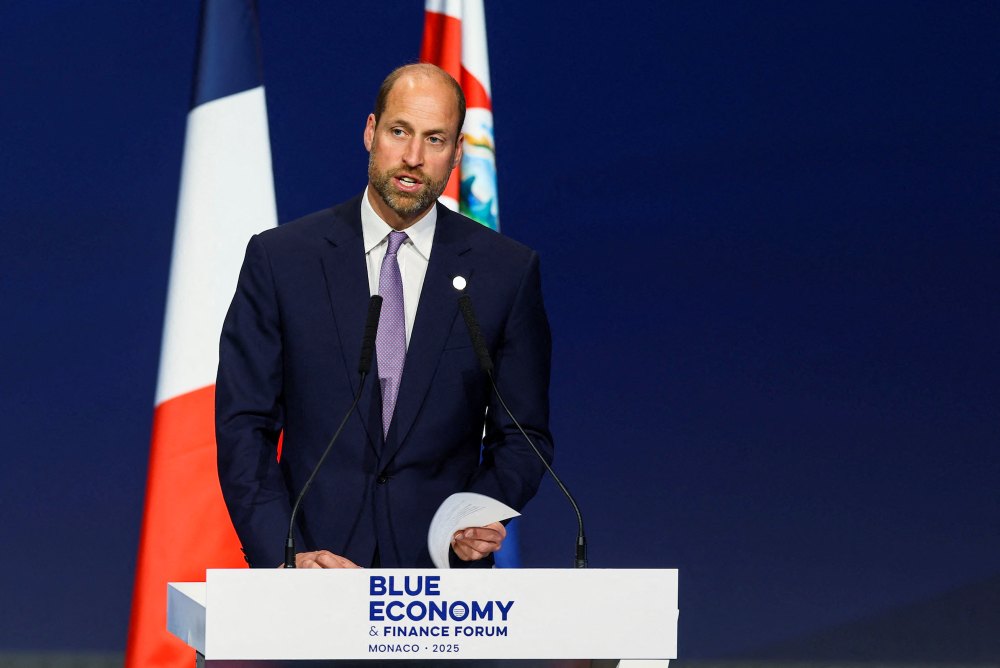 Prince William Urges Ocean Protection During Monaco Solo Trip | Us Weekly