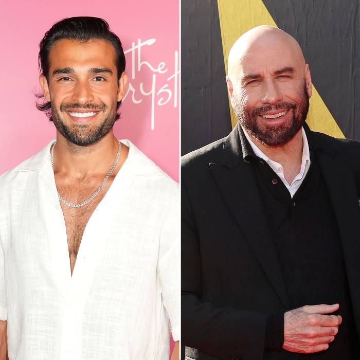 Sam Asghari Reveals How John Travolta Inspired Him on Movie Set | Us Weekly
