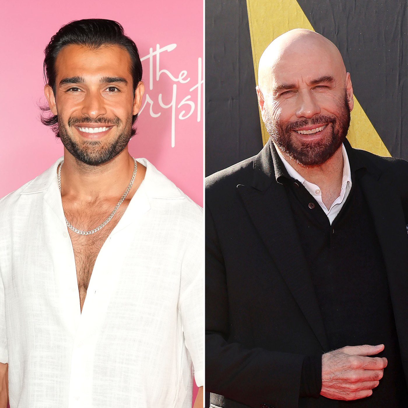 Sam Asghari Reveals How John Travolta Inspired Him on Movie Set | Us Weekly