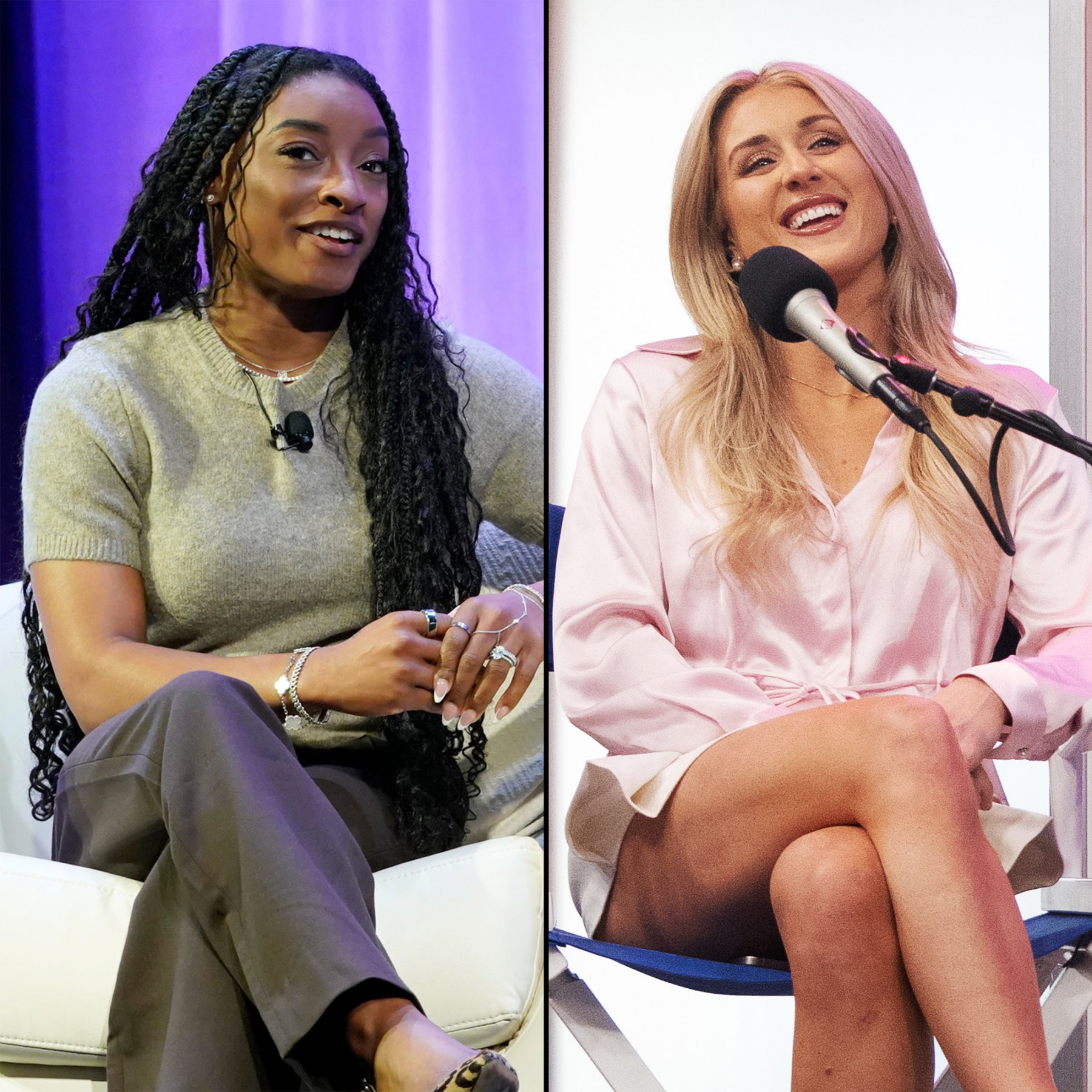Simone Biles and Riley Gaines Feud Explained: Trans Athlete Debate | Us ...