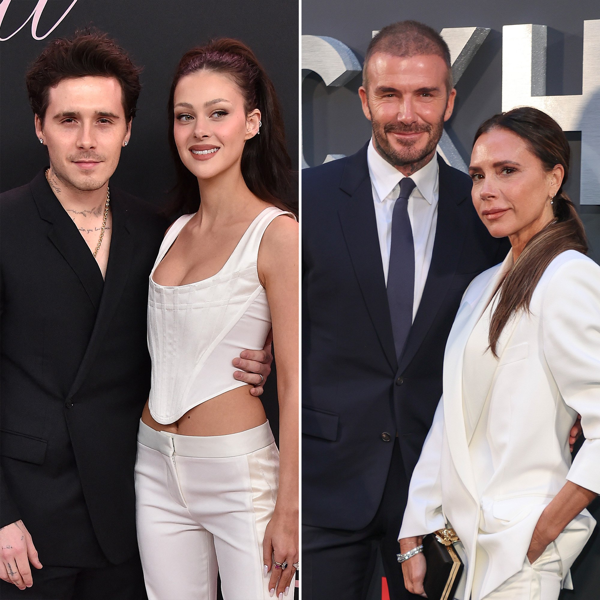 David and Victoria Beckham Didn't Attend Brooklyn, Nicola's Vow Renewal ...