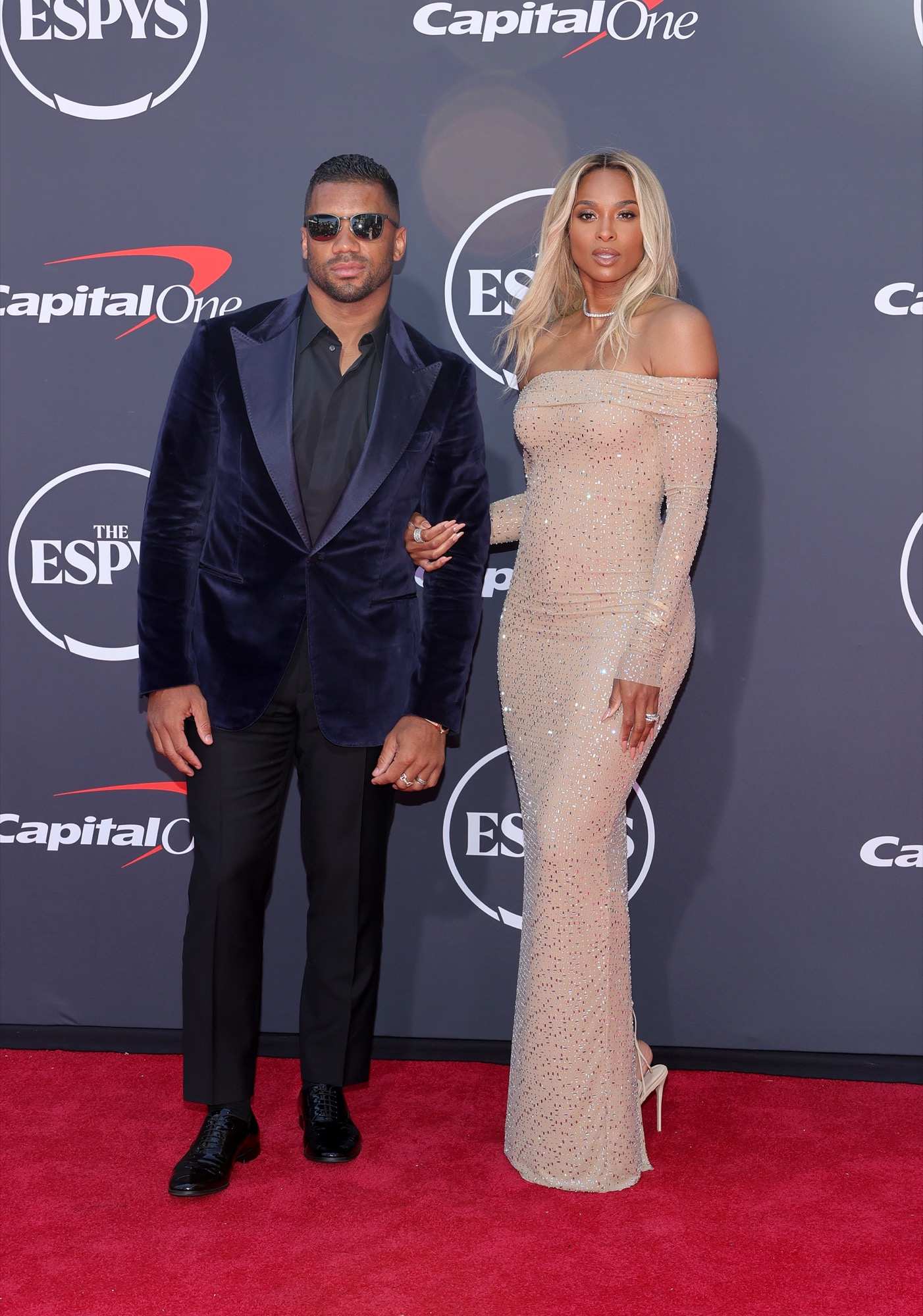 Ciara and Russell Wilson Stun on 2025 ESPY Awards Red Carpet | Us Weekly